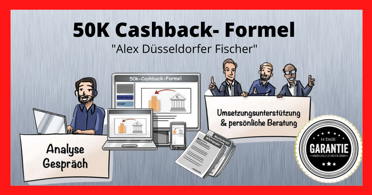50K Cashback- Formel - Alex Düsseldorfer Fischer 🥇 2025